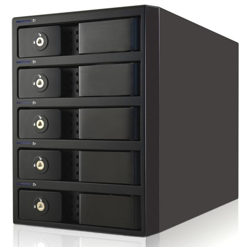 OYEN Mobius FW800 RAID 5-Bay DAS - Direct Attached Storage Device Burn ...