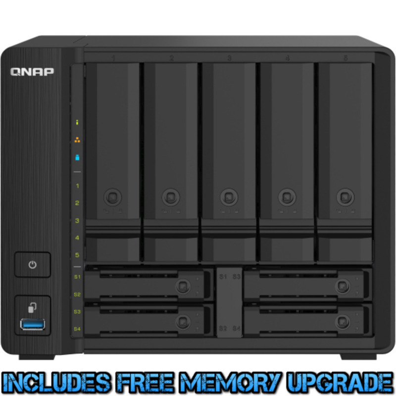 QNAP TS-932PX NAS - Network Attached Storage Device Burn-In Tested ...